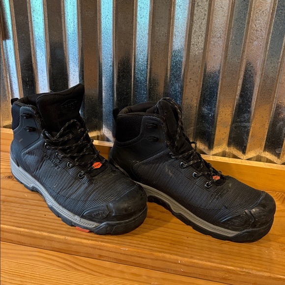 Brunt | Shoes | Brunt Black And Gray Work Boots | Poshmark